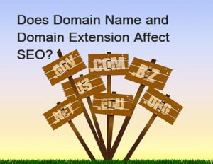 Does Domain Name and Domain Extension Affect SEO?